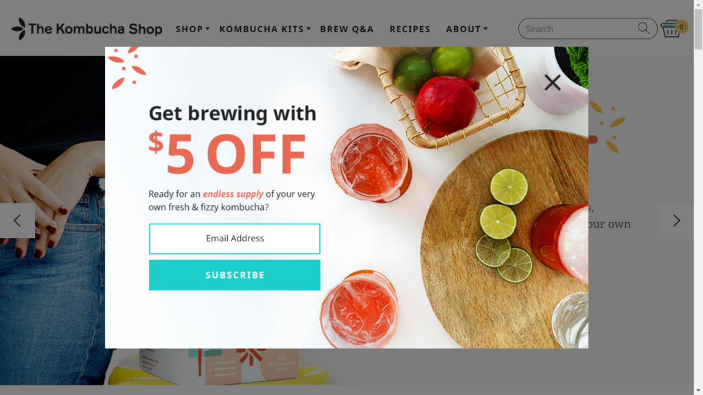 40 Email Popup Examples and 16 Best Practices - InboxArmy