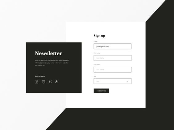 25 Newsletter Signup Form (+Examples,Tips & Benefits)