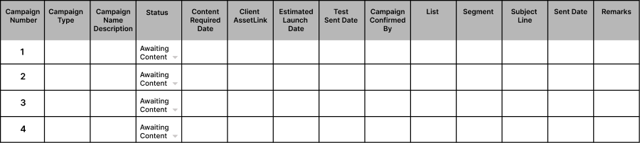 Email Marketing Calendar Template & Best Practices - InboxArmy