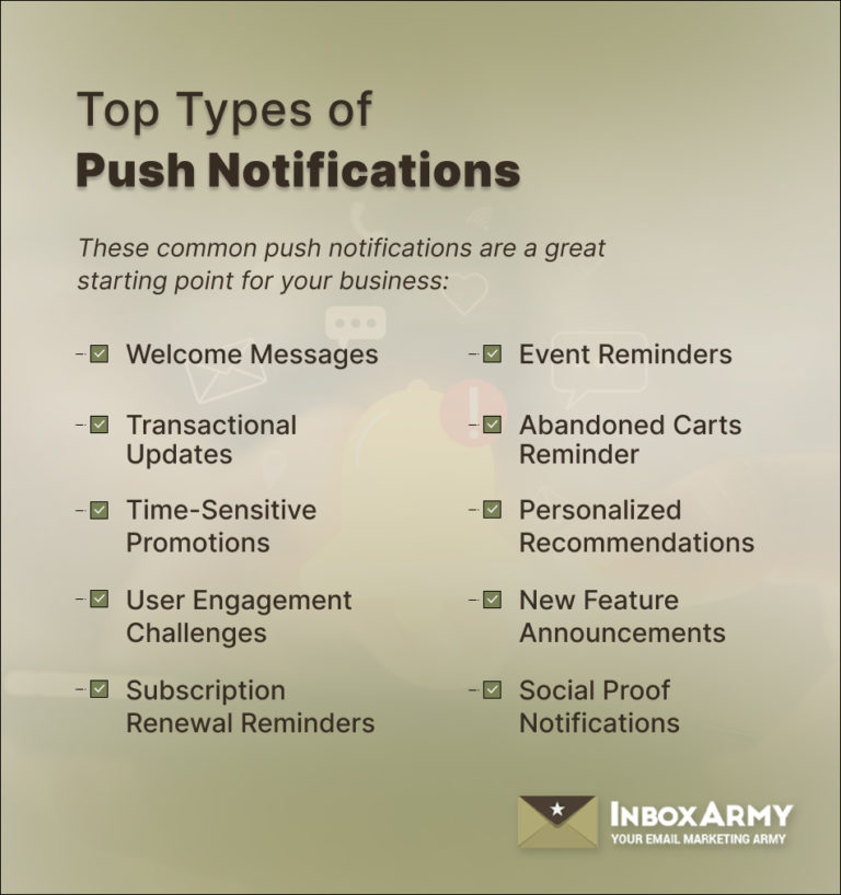 14 Push Notification Examples - InboxArmy