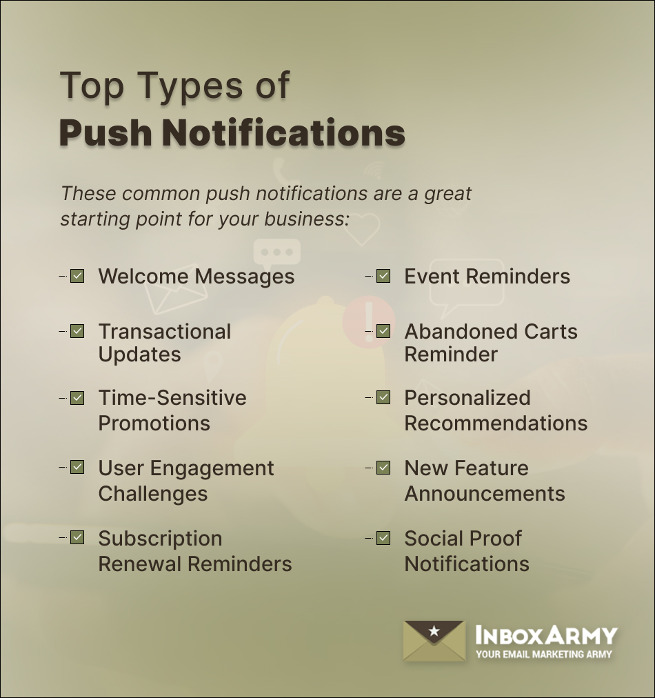 14 Push Notification Examples - InboxArmy
