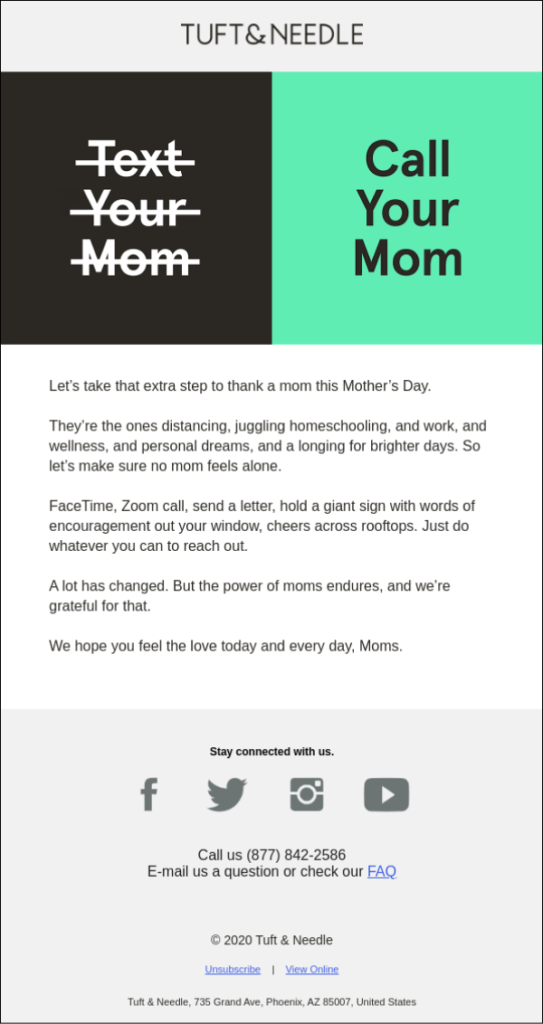 30 Mother’s Day Email Examples to Drive Sales
