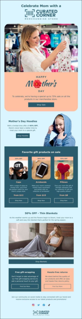 30 Mother’s Day Email Examples to Drive Sales
